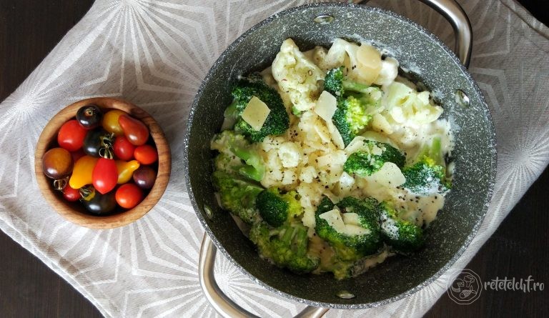 Mâncare de conopidă și broccoli – Rețete LCHF