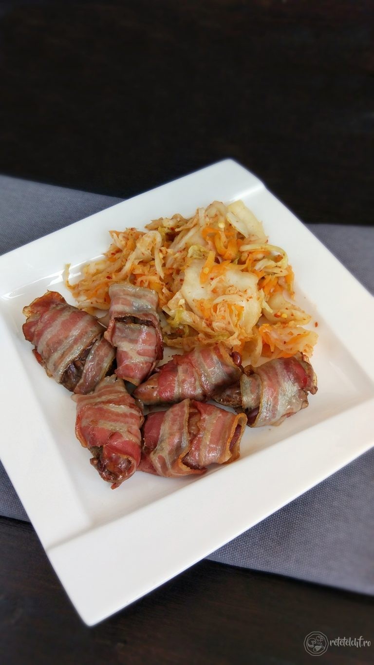 Ficăței înveliți în bacon – Rețete LCHF