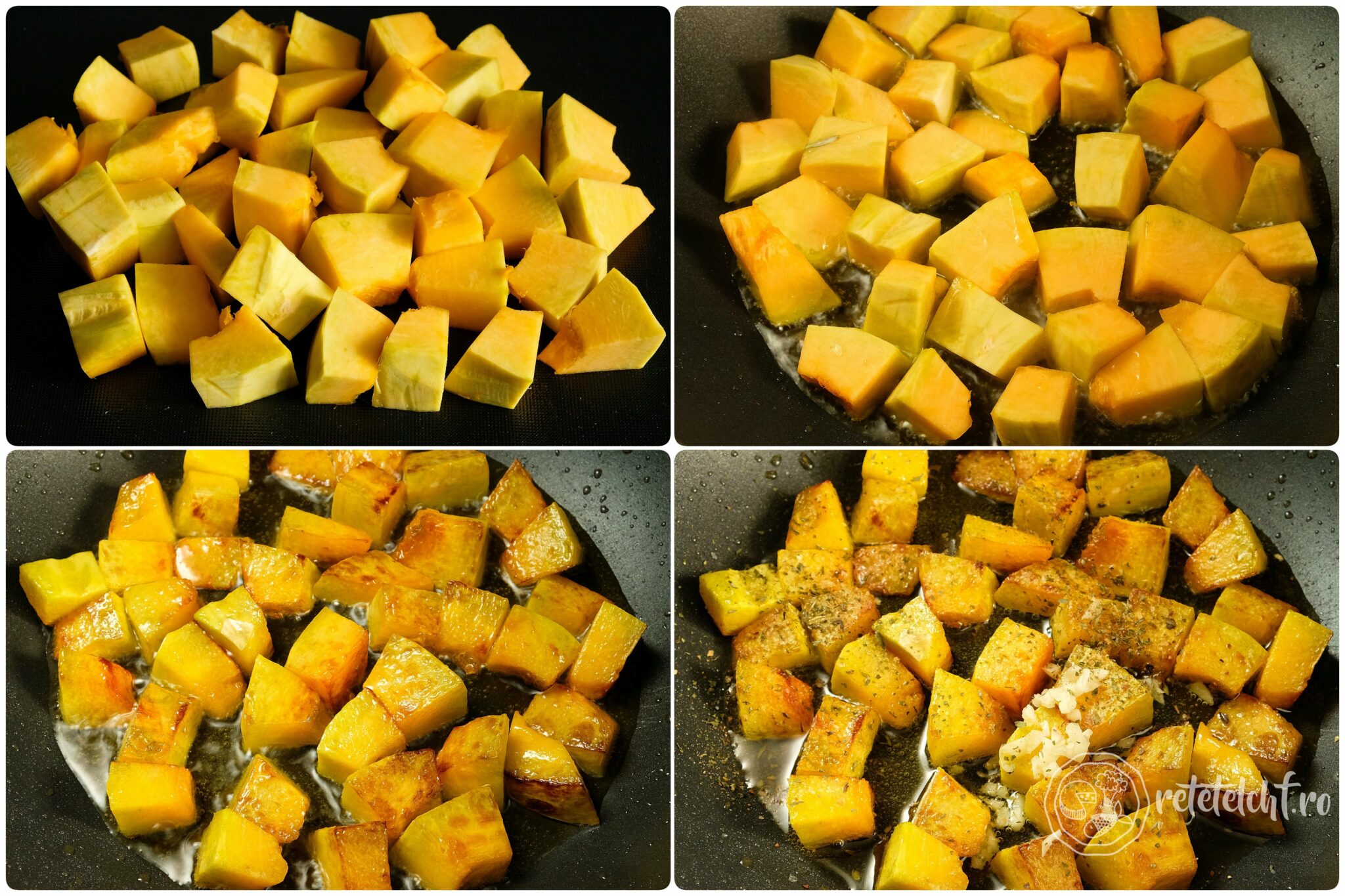 Garnitură de dovleac cu usturoi – Rețete LCHF