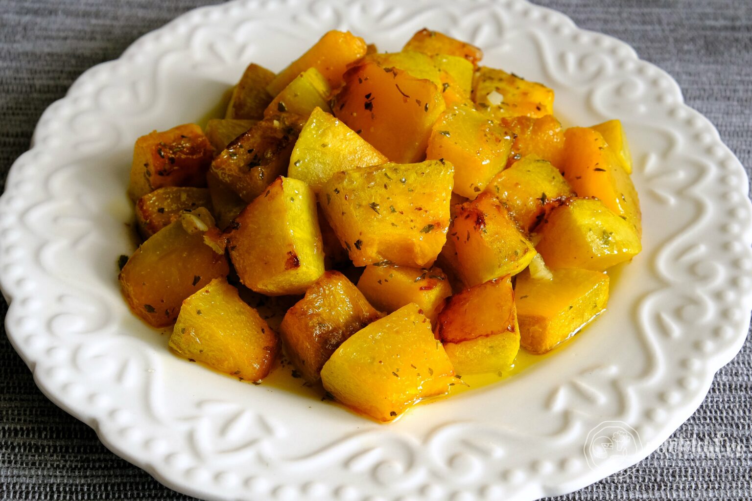 Garnitură de dovleac cu usturoi – Rețete LCHF