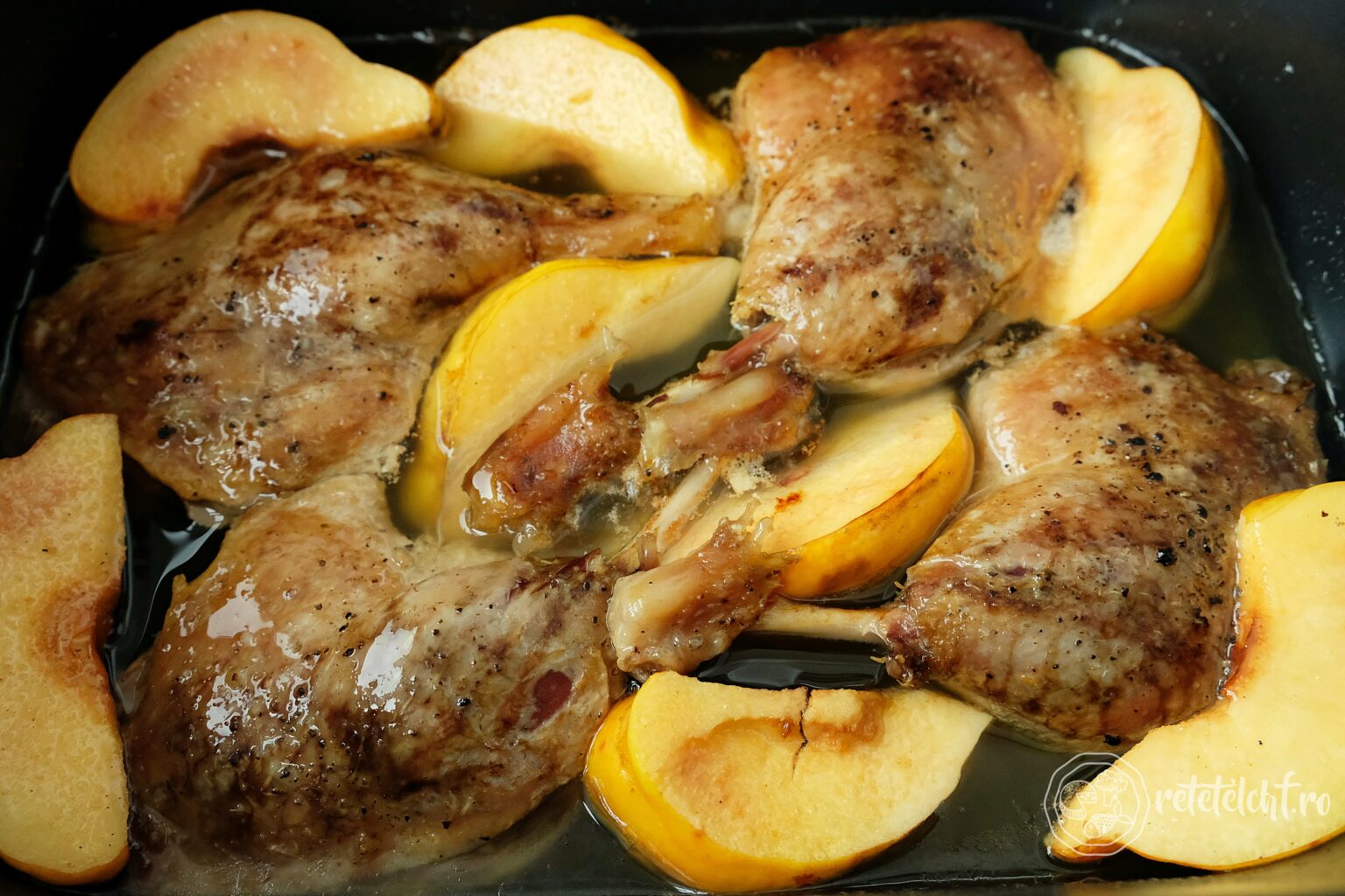 Pulpe de rață confiate, cu gutui – Rețete LCHF