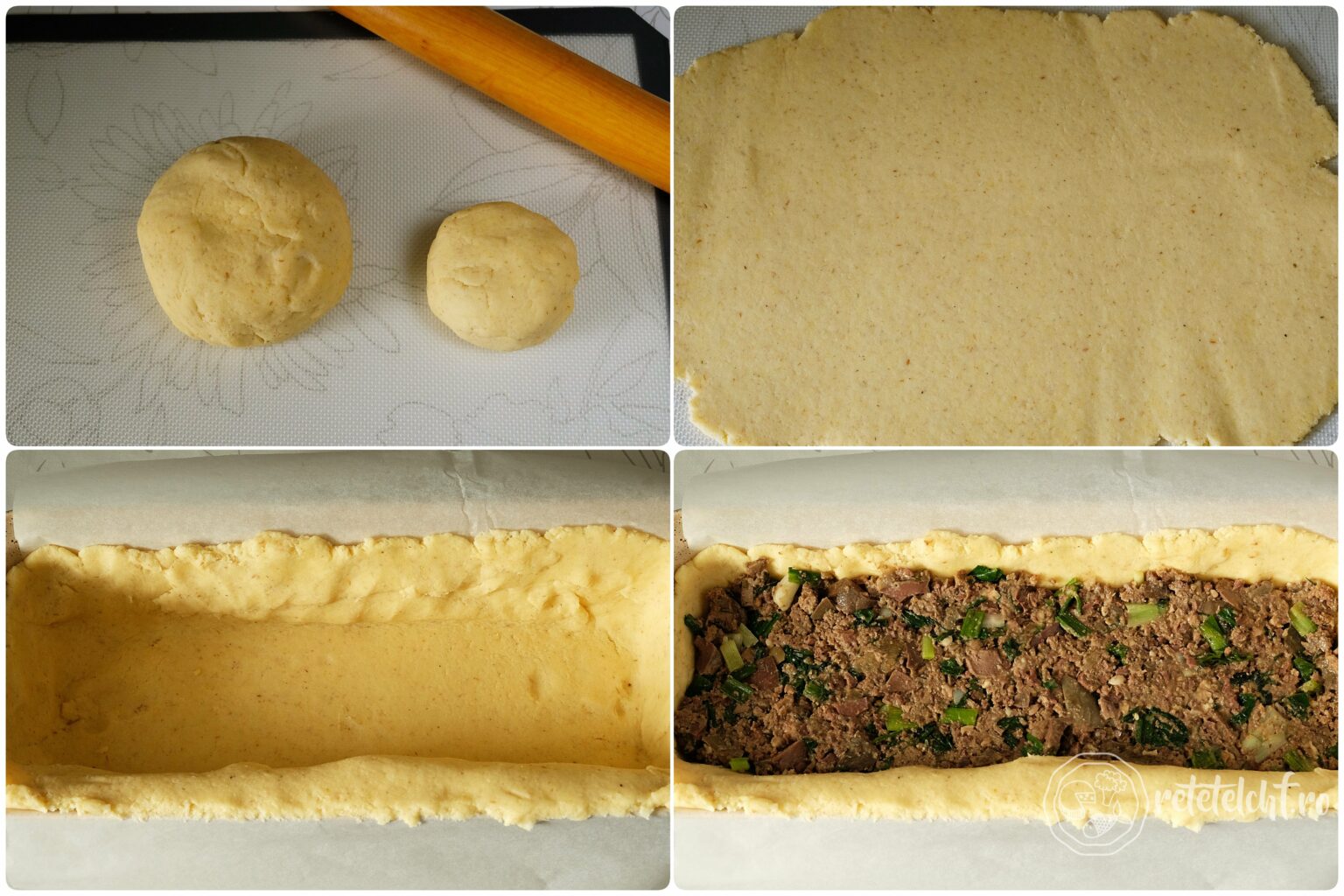 Drob de miel în aluat fathead – Rețete LCHF