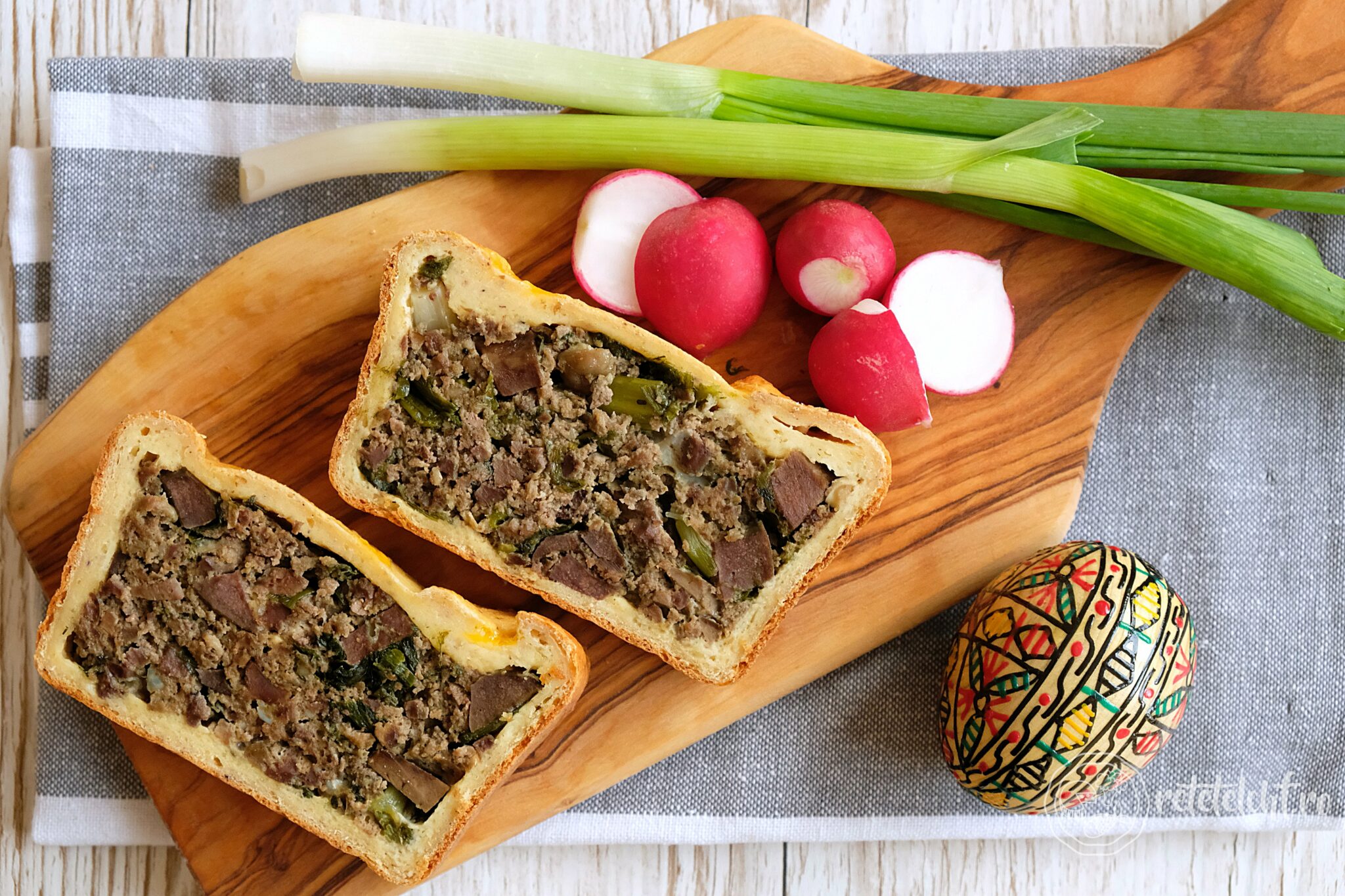 Drob de miel în aluat fathead – Rețete LCHF