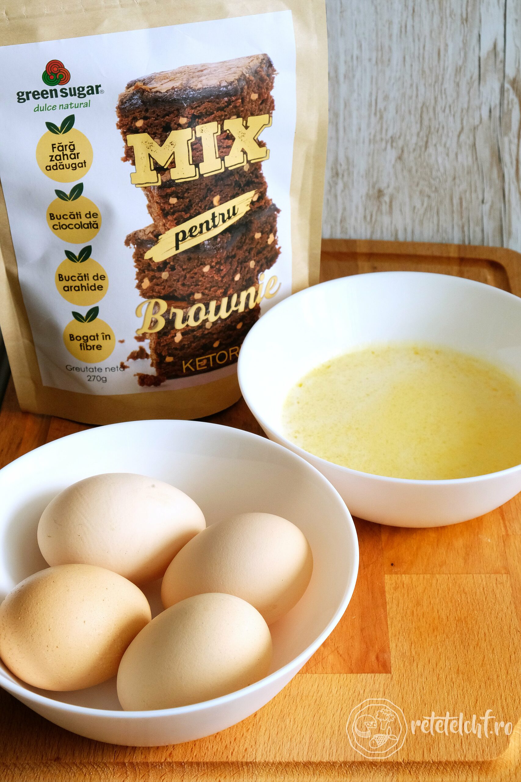 Tort de ciocolată cu zmeură din mix pentru brownie Ketorem – Rețete LCHF