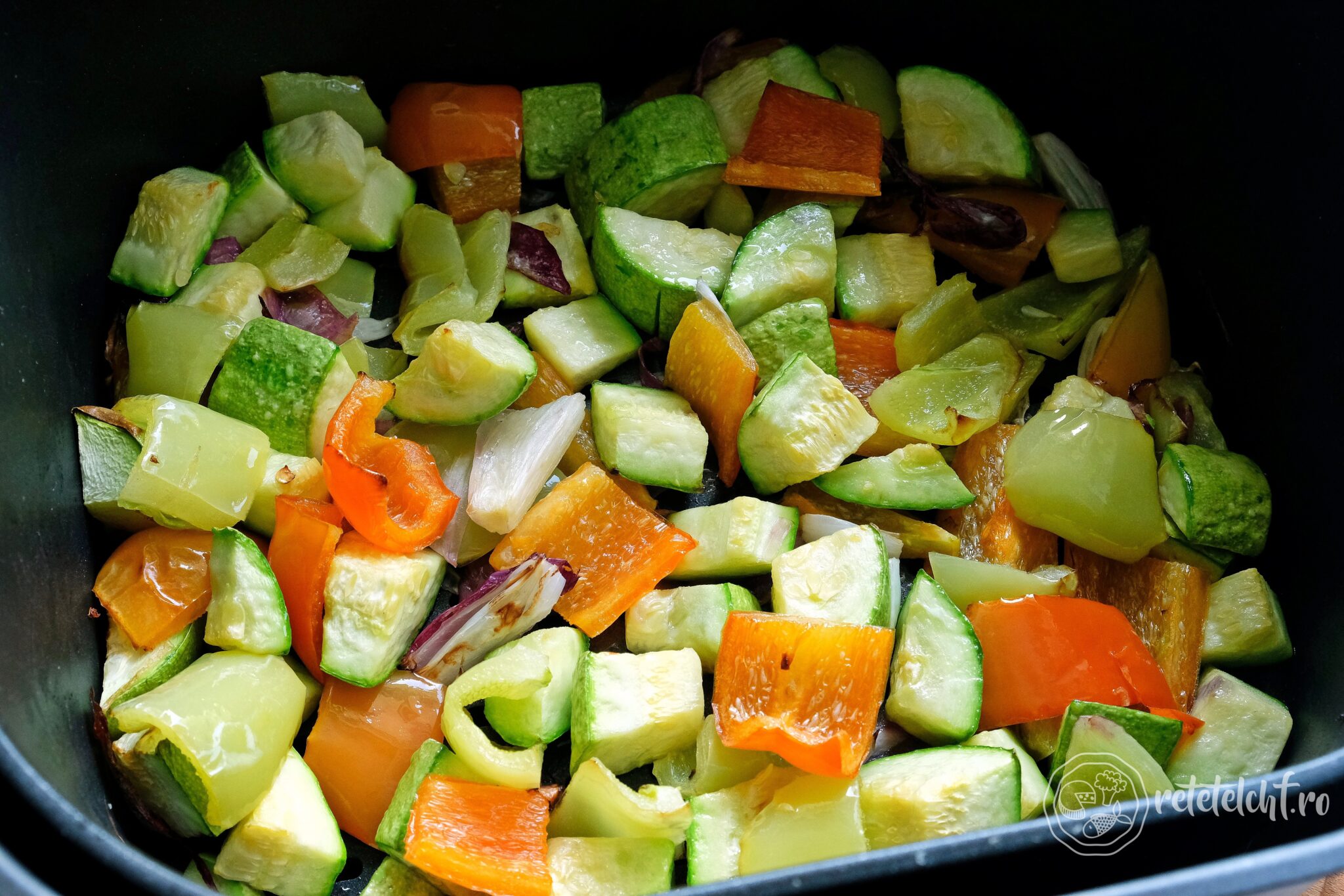 Mix de legume la air fryer – Rețete LCHF